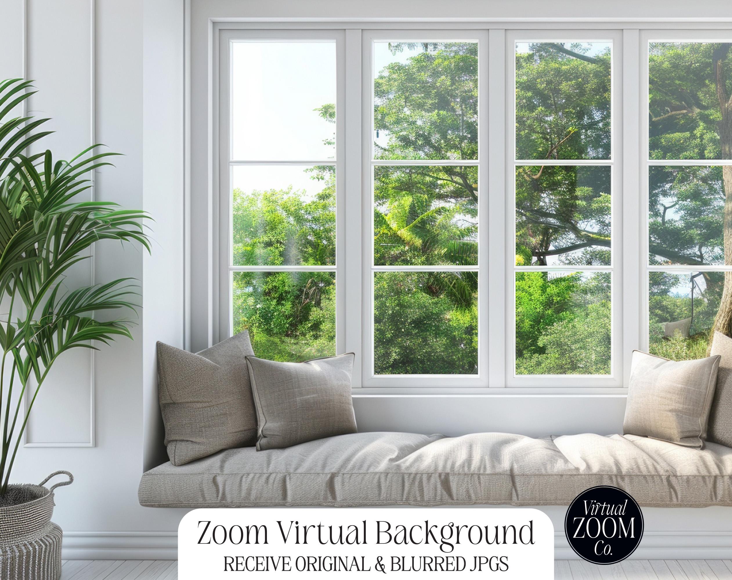 Zoom Background Sunroom Professional Zoom Window View Background Home ...