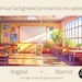Zoom Background School Classroom Zoom Teacher Virtual Classroom School ...