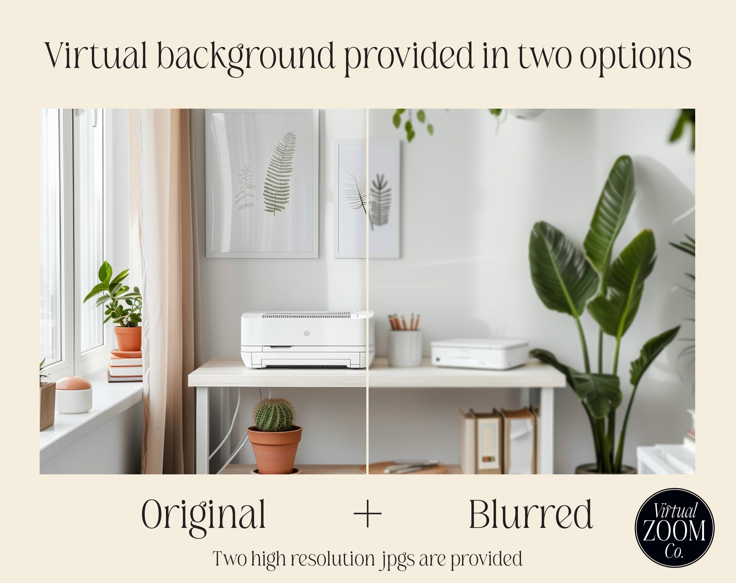 Zoom Background Home Office Zoom Office Background Virtual Background ...