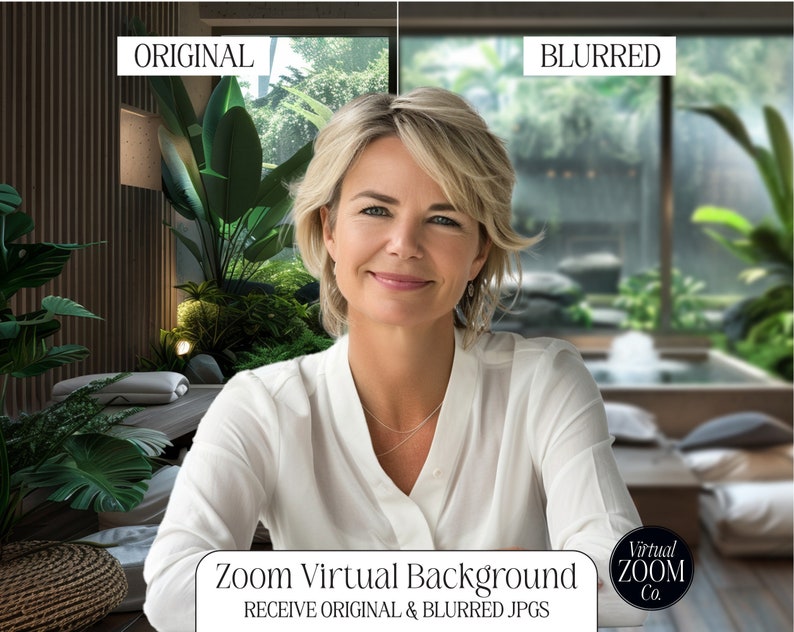 Zoom Background Yoga Retreat Wellness Retreat Weekend Spa Retreat Zoom ...