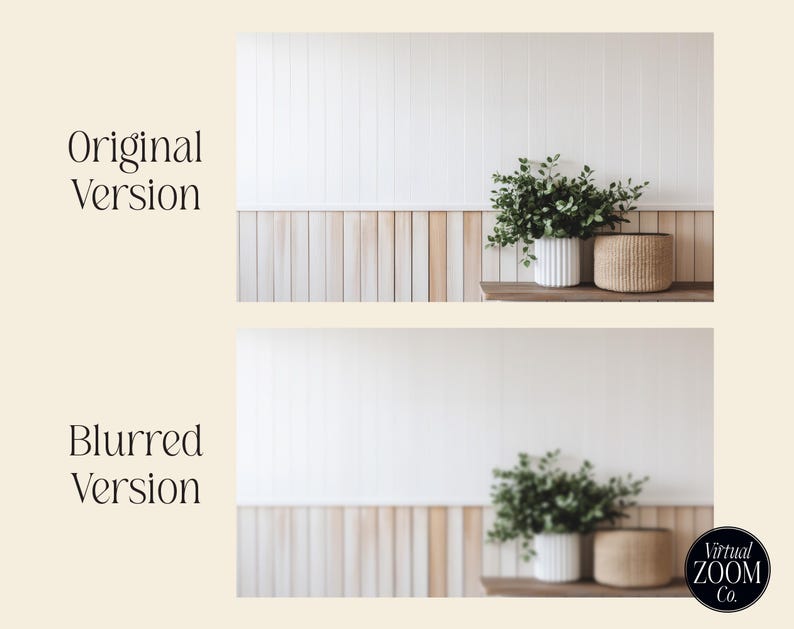Zoom Background Neutral Wall Zoom Minimalist Office Background Zoom ...