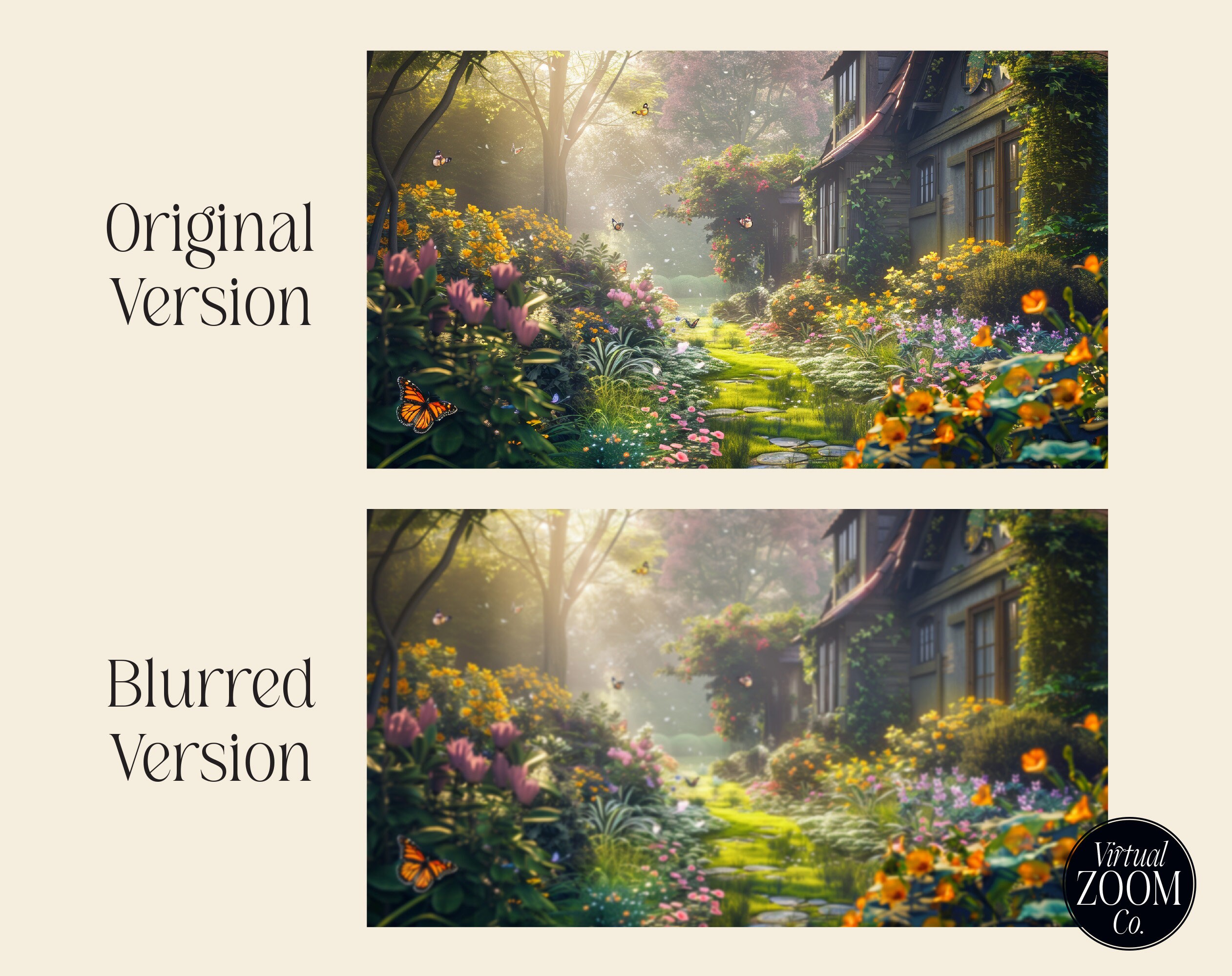 Zoom Background Spring Cottage Garden Zoom Flowers Zoom Photo Nature ...