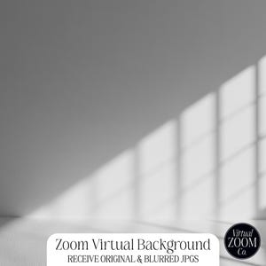 Zoom Background Window Zoom Minimalist Office Background Zoom ...