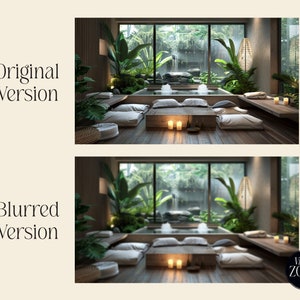 Zoom Background Yoga Retreat Wellness Retreat Weekend Spa Retreat Zoom Zen Calming Virtual ...