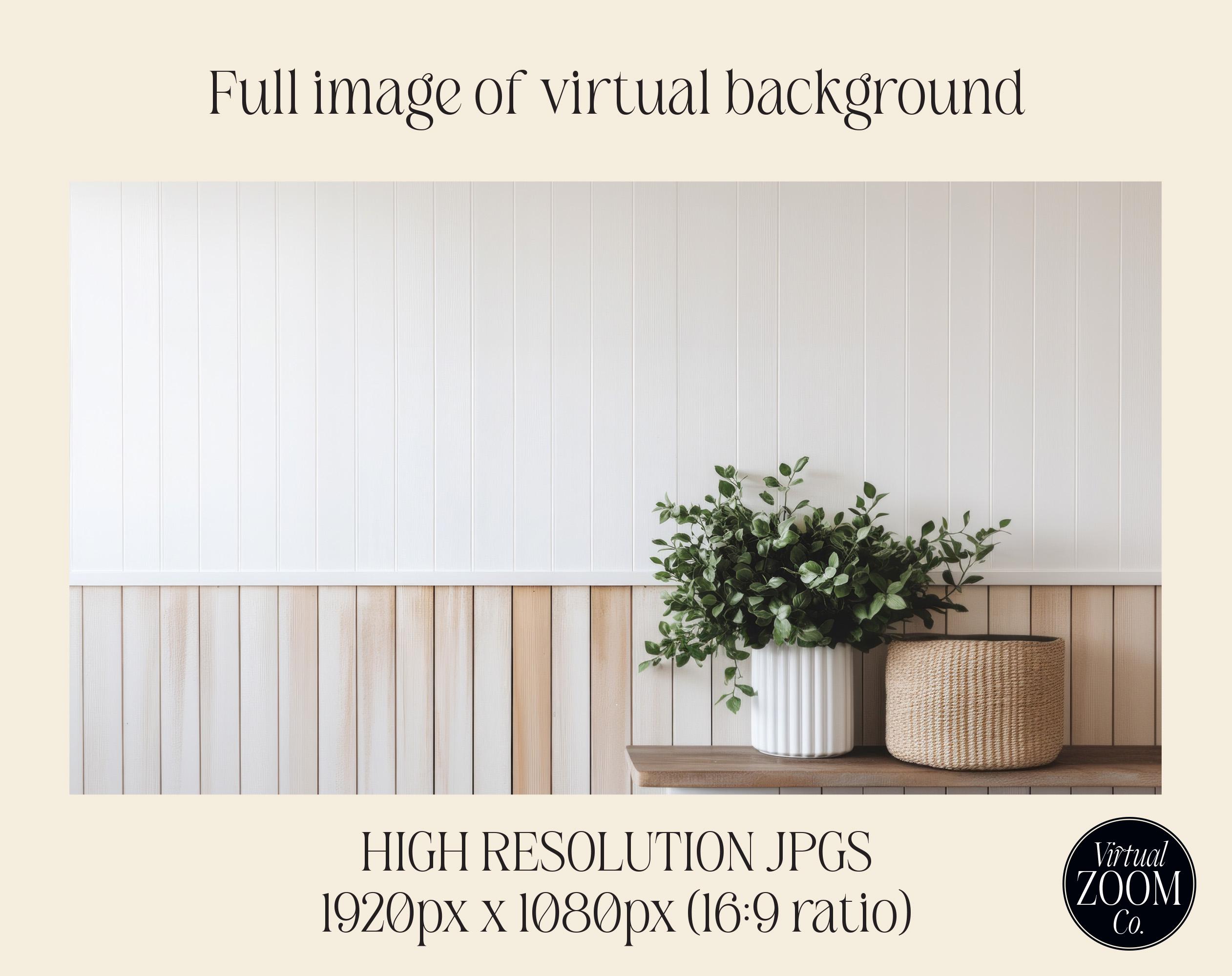 Zoom Background Neutral Wall Zoom Minimalist Office Background Zoom ...
