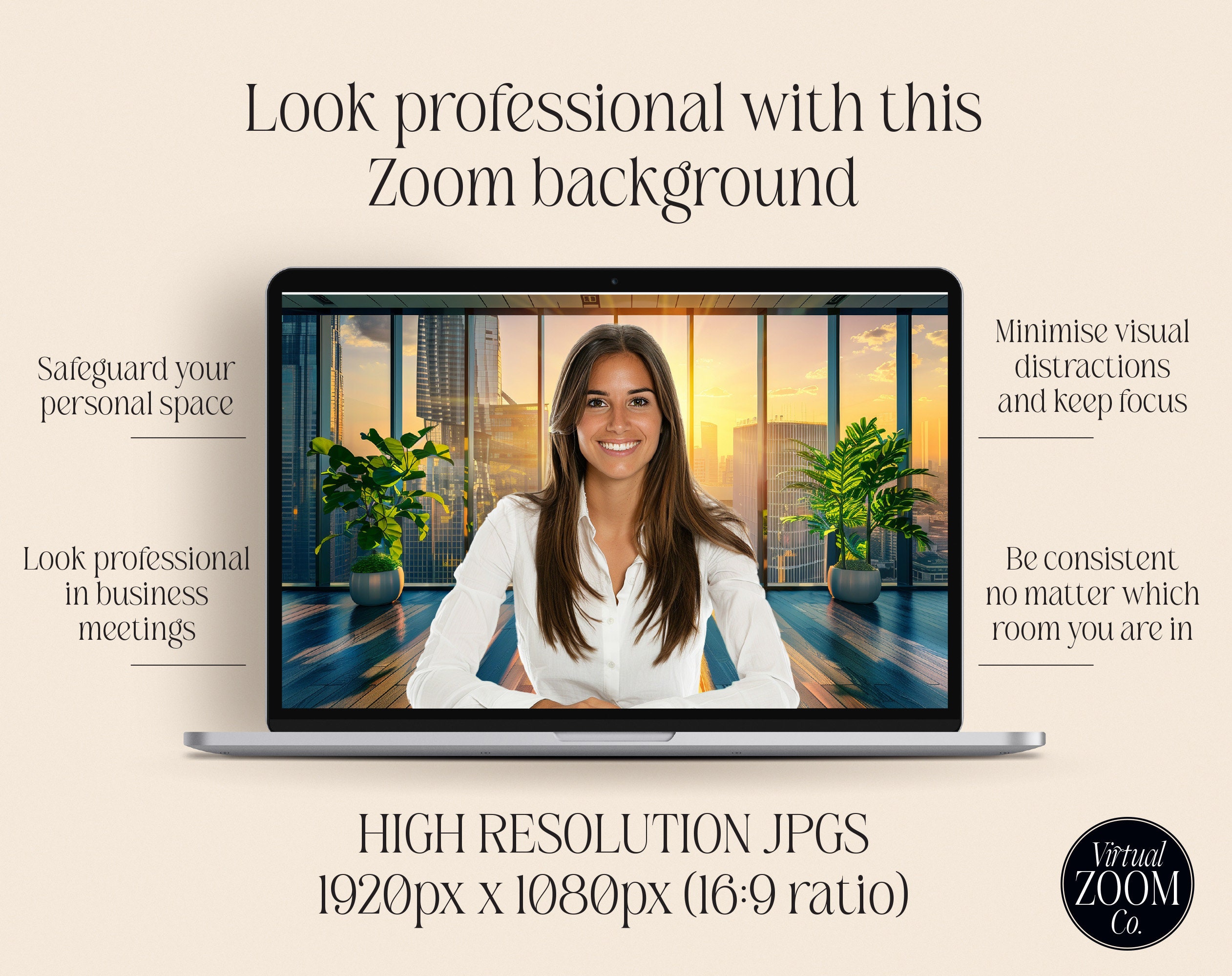 Zoom Background Professional Zoom Background Corporate Office Building ...