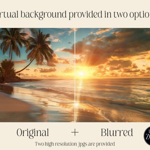 Zoom Background Beach Sunsets Zoom Virtual Background Beaches Zoom ...