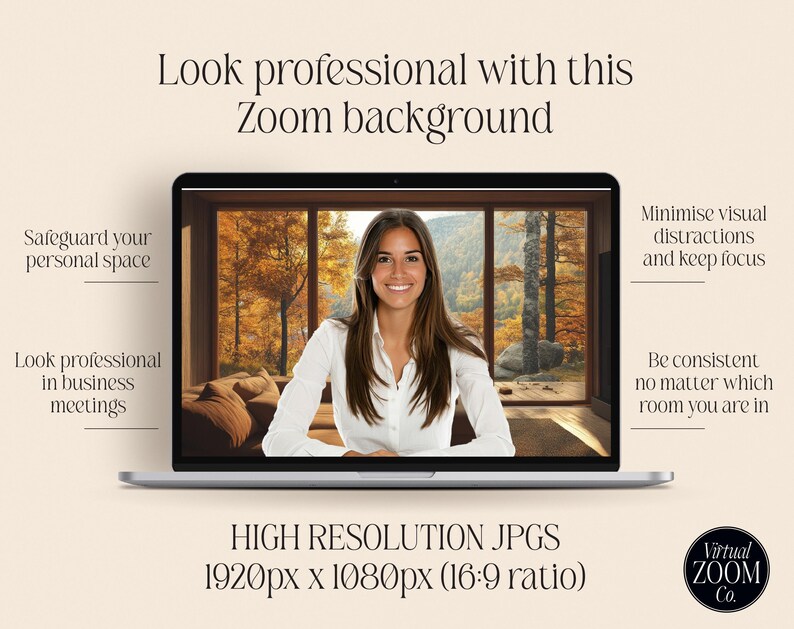 Zoom Background Rustic Lake Cabin Lake Mountains Virtual Background ...