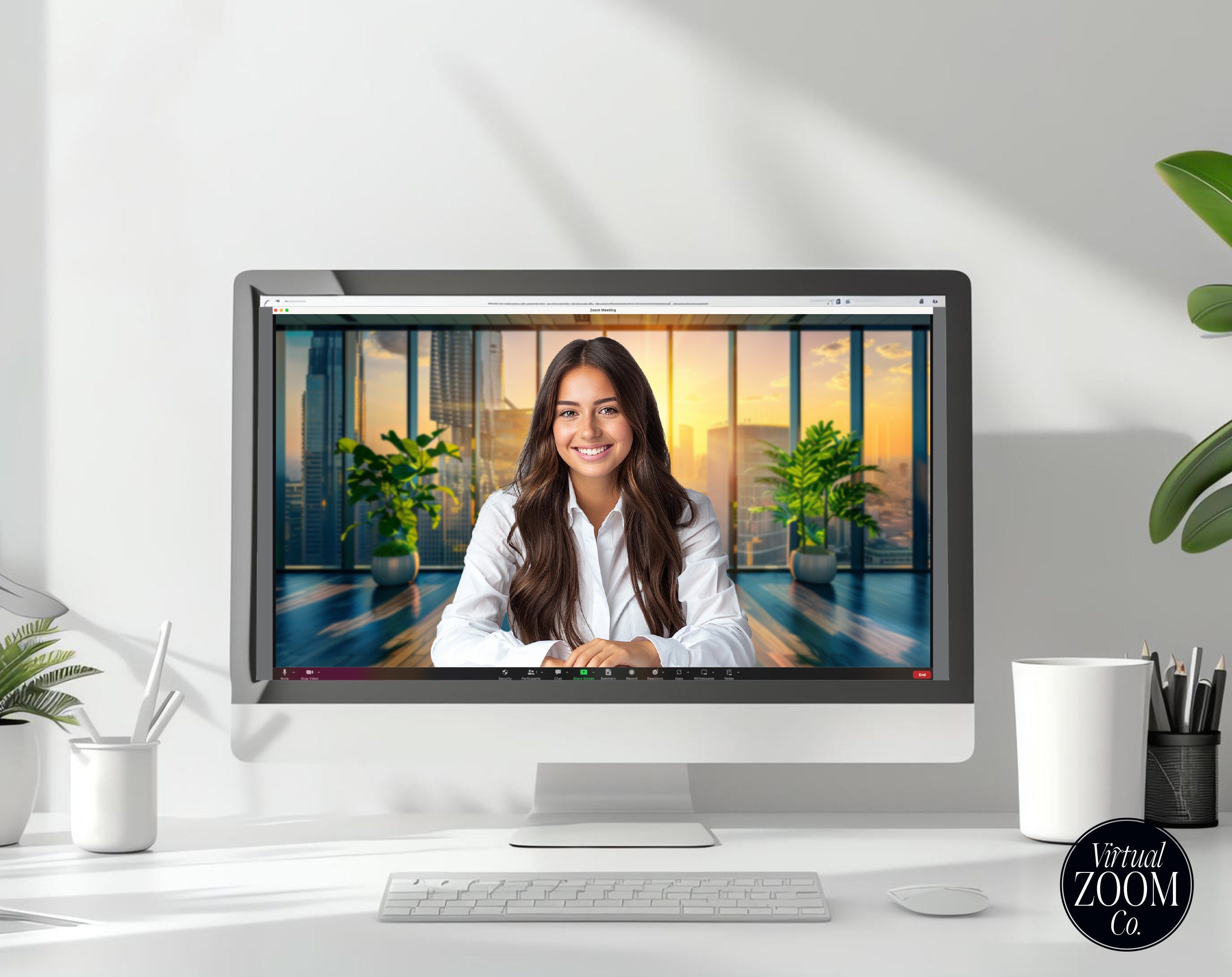 Zoom Background Professional Zoom Background Corporate Office Building ...