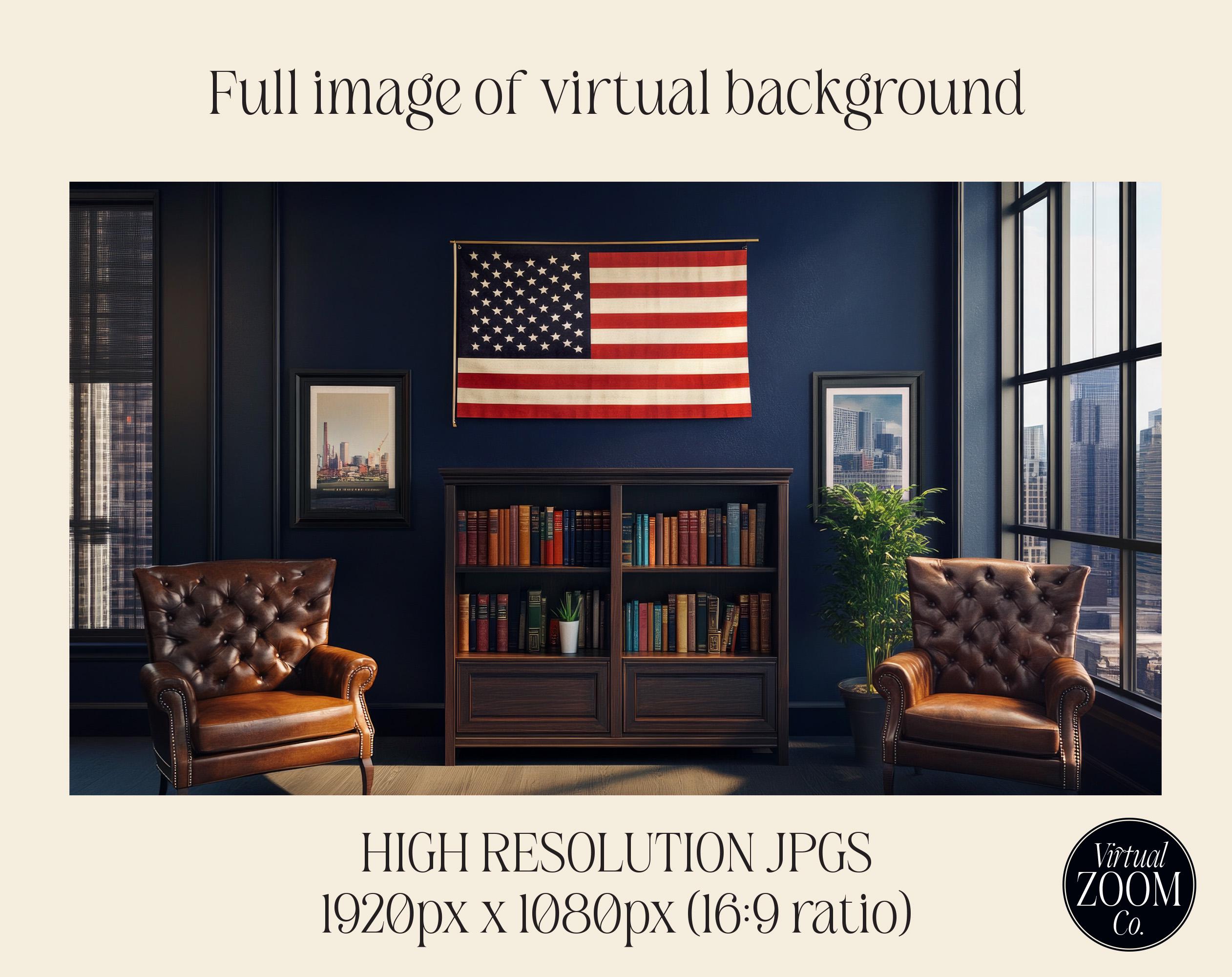 Zoom Background USA Flag Image 4th of July American Background ...