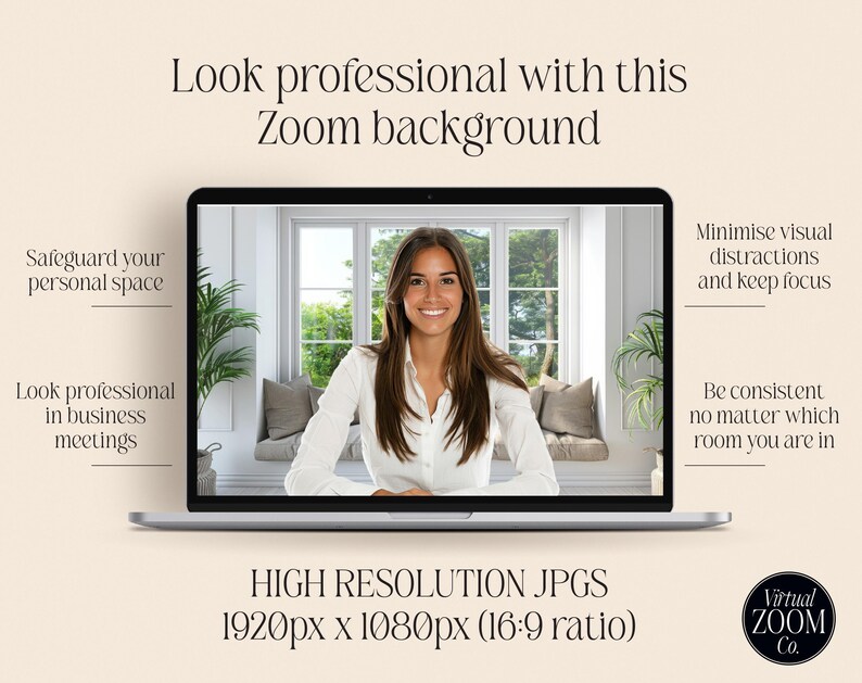 Zoom Background Sunroom Professional Zoom Window View Background Home ...