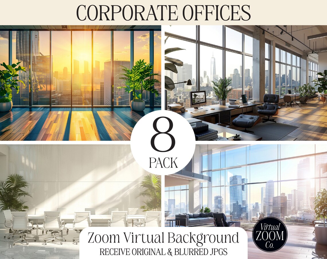 Zoom Background Corporate Office Zoom Background Office Virtual ...