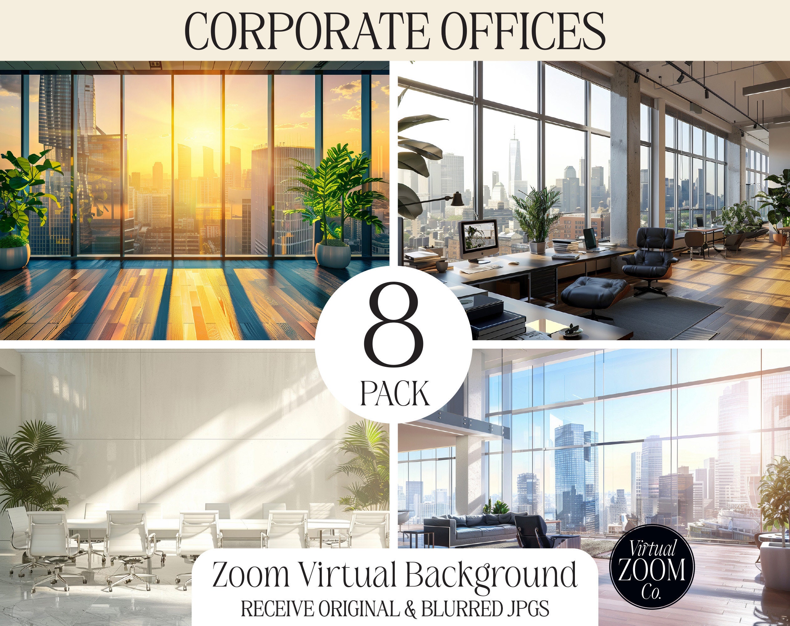 Zoom Background, Corporate Zoom Background, Virtual Background, Zoom ...