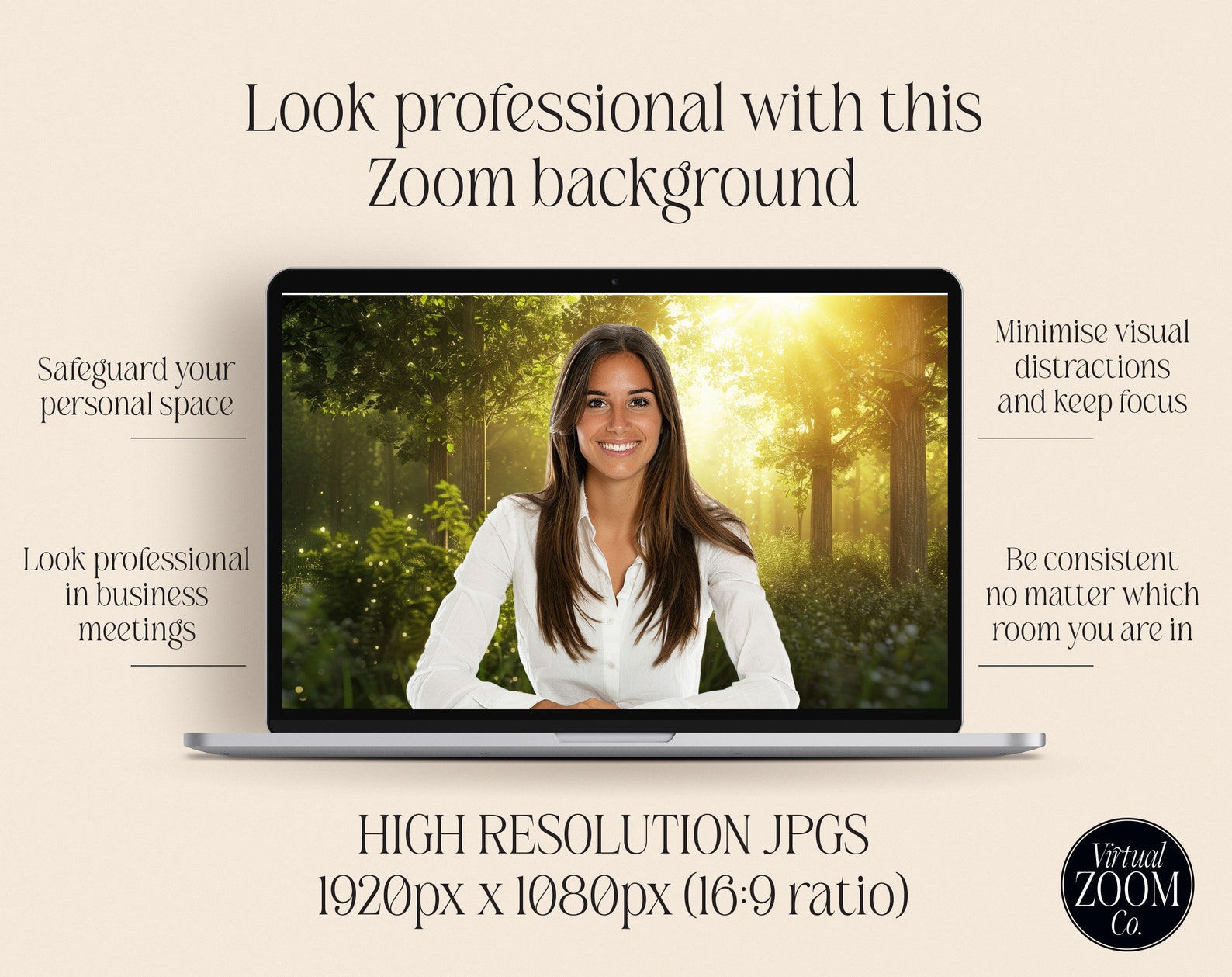 Zoom Background Nature Zoom Office Background Tropical Plants Zoom ...