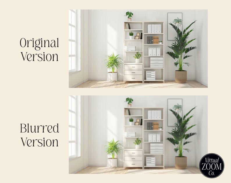 Zoom Background Neutral Home Office Professional Zoom Background ...