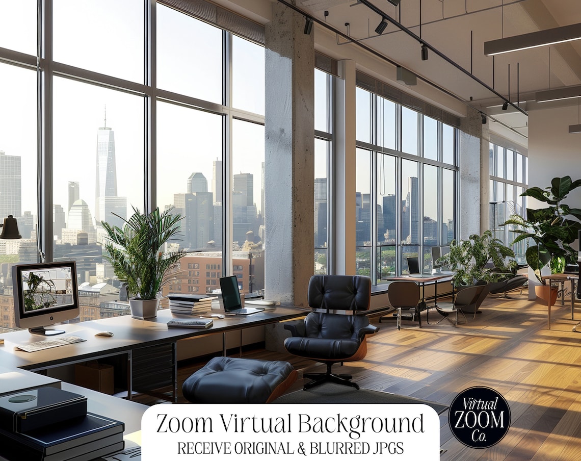 Zoom Background, Professional Zoom Background, Corporate Office Zoom ...