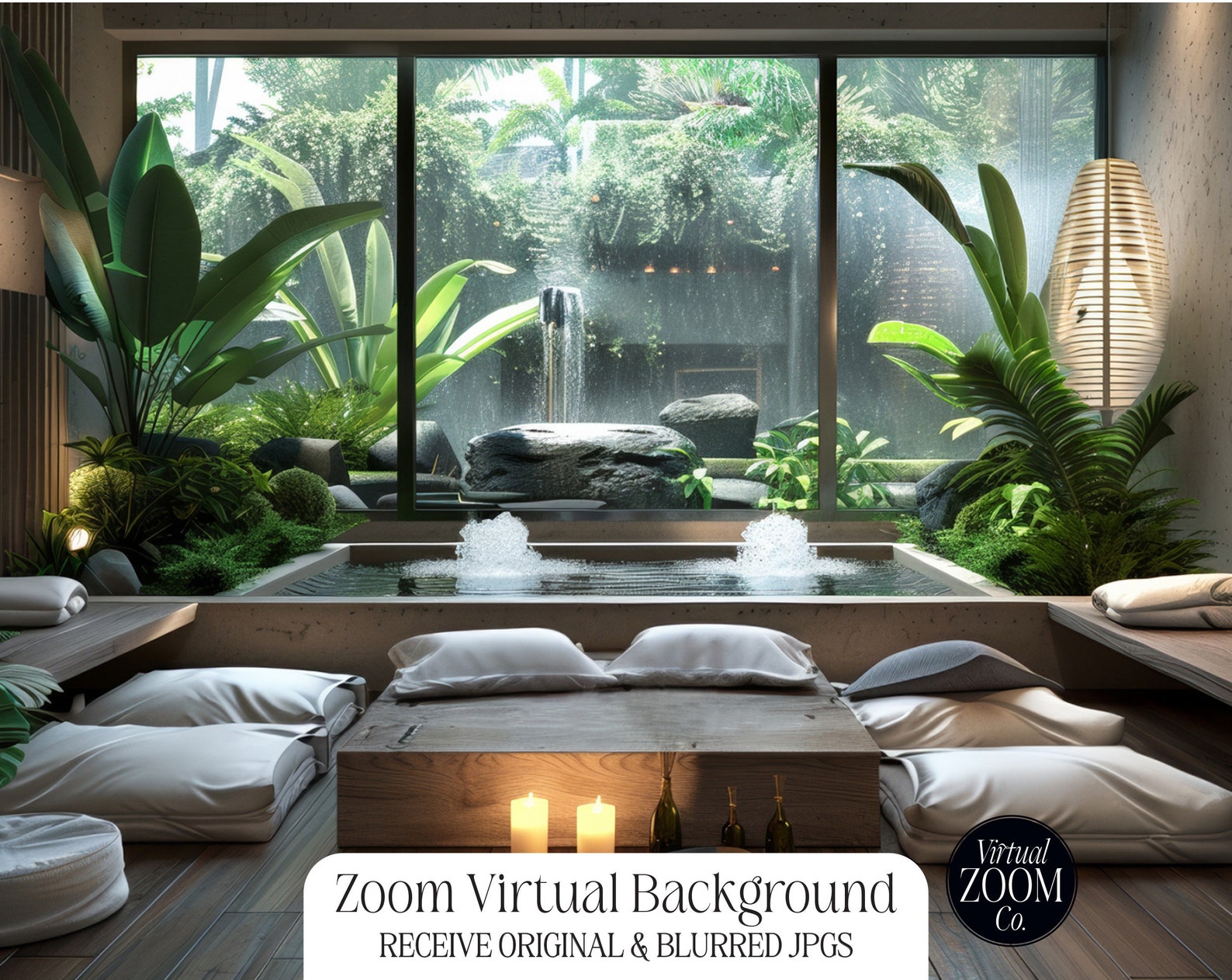 Zoom Background Yoga Retreat Wellness Retreat Weekend Spa Retreat Zoom ...