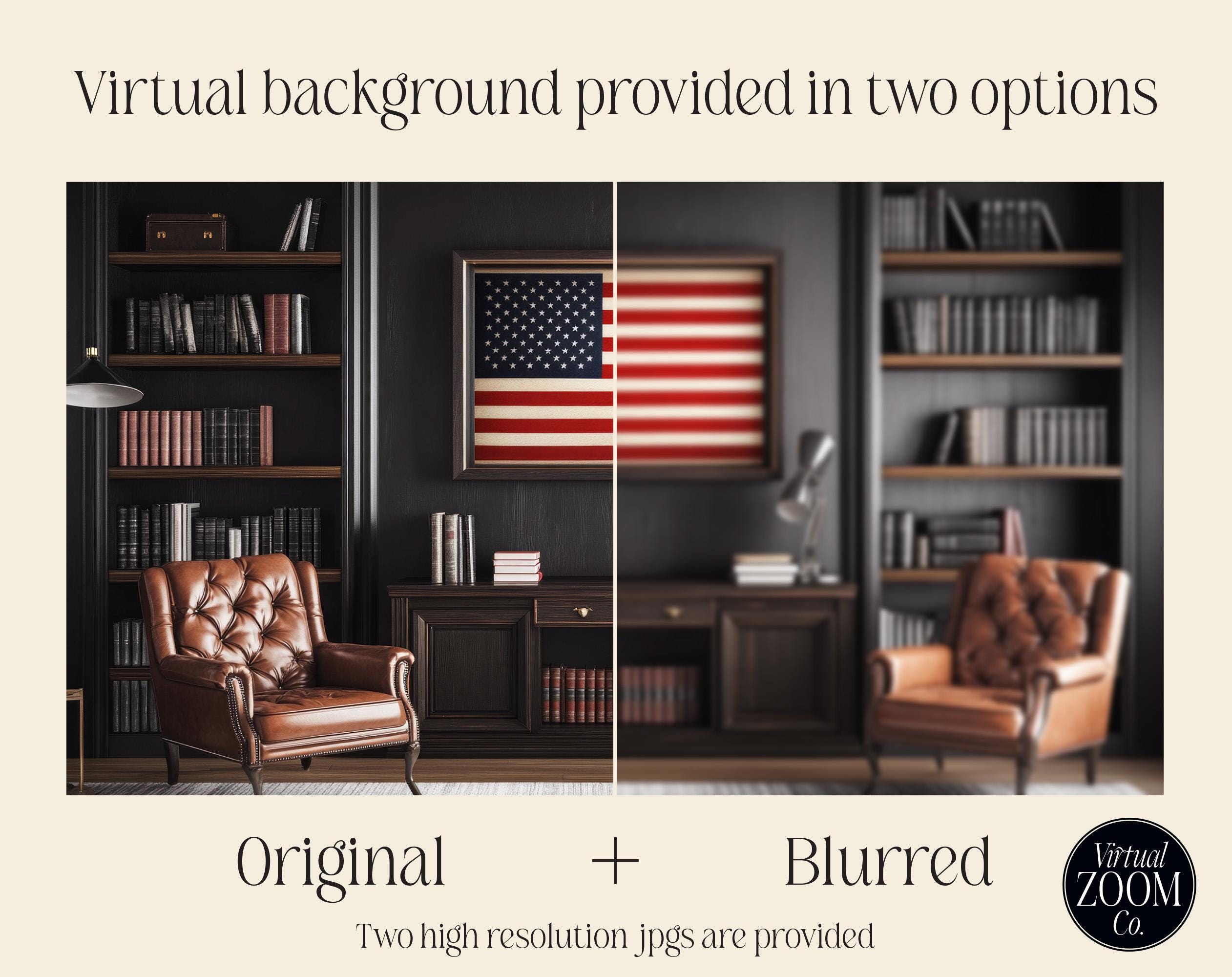 Zoom Background 4th of July American Background Professional Zoom ...