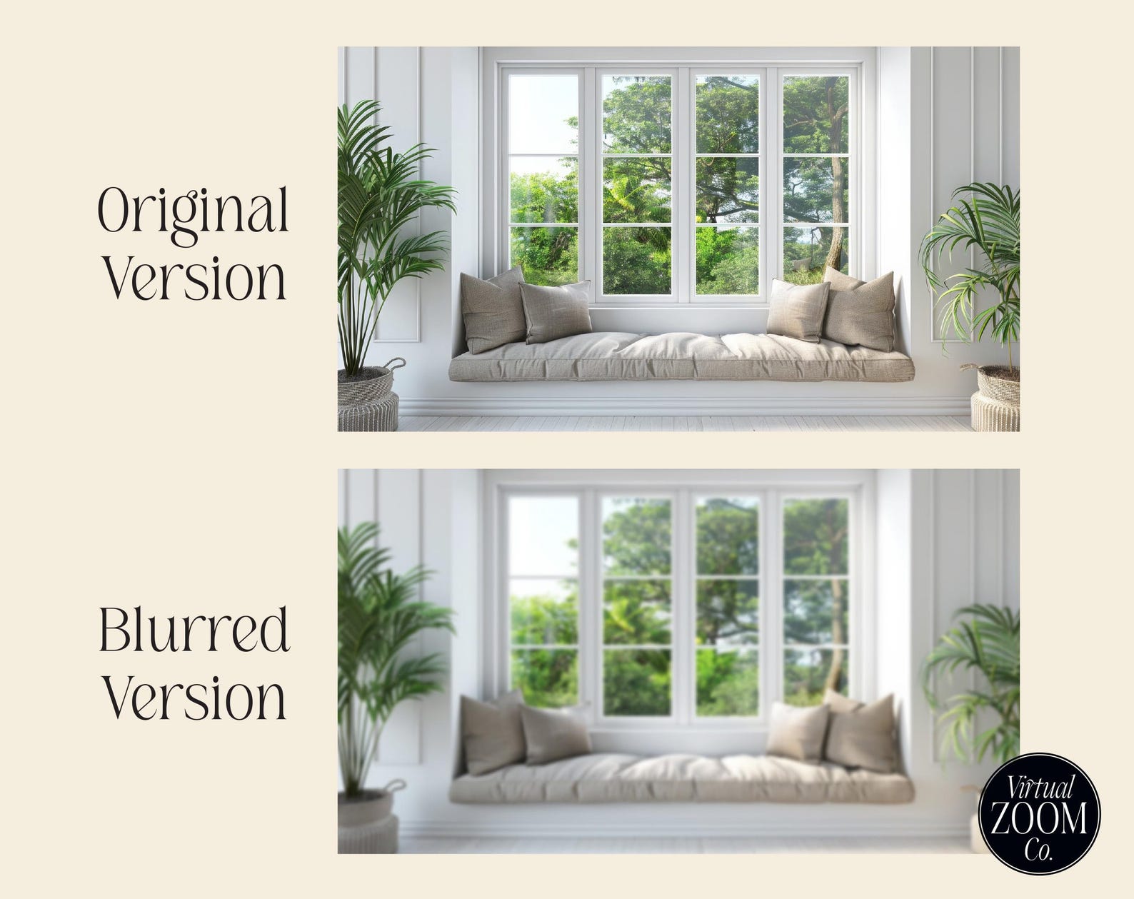 Zoom Background Sunroom Professional Zoom Window View Background Home ...