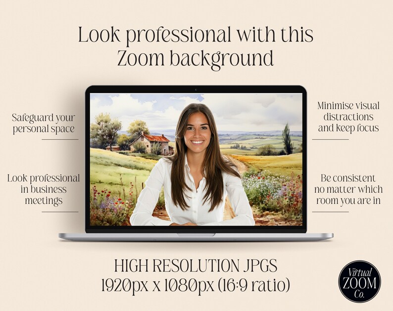 Zoom Background Country Farm Zoom Farm Painting Countryside Art Virtual ...