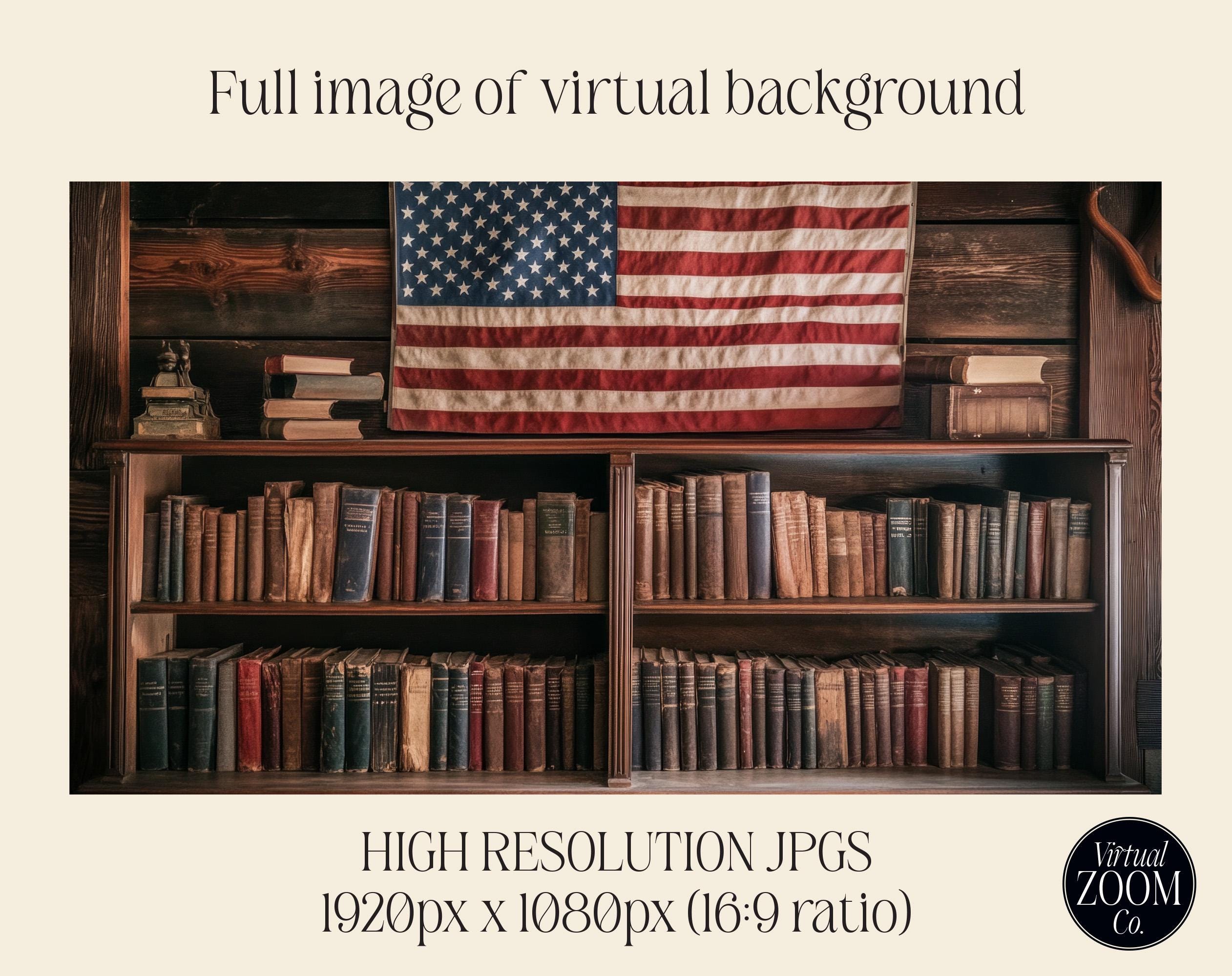 Zoom Background American Background 4th of July Professional Zoom ...