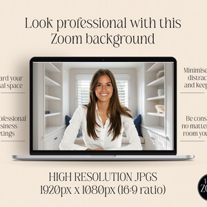 Zoom Background Coastal Hamptons Beach Zoom Window Seat Navy Summer ...