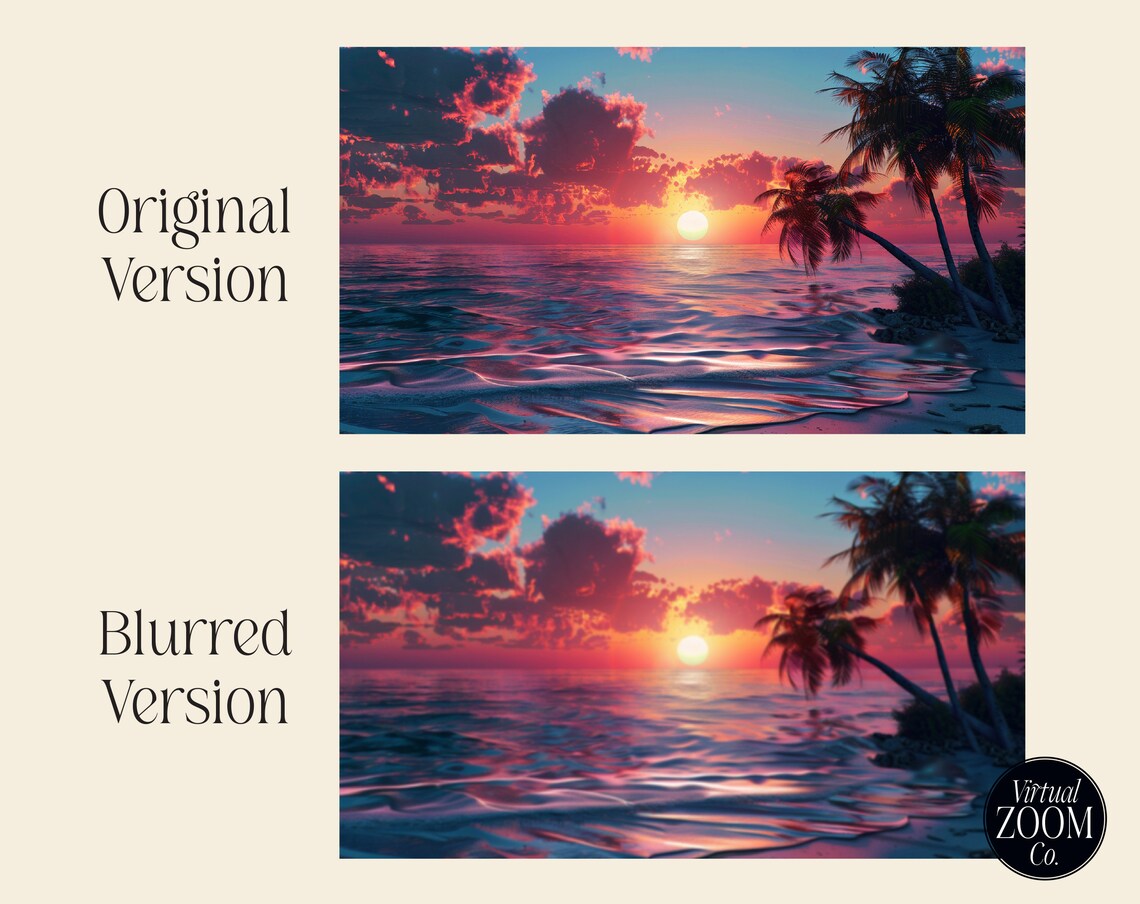 Zoom Background Beach Sunsets Zoom Virtual Background Beaches Zoom ...