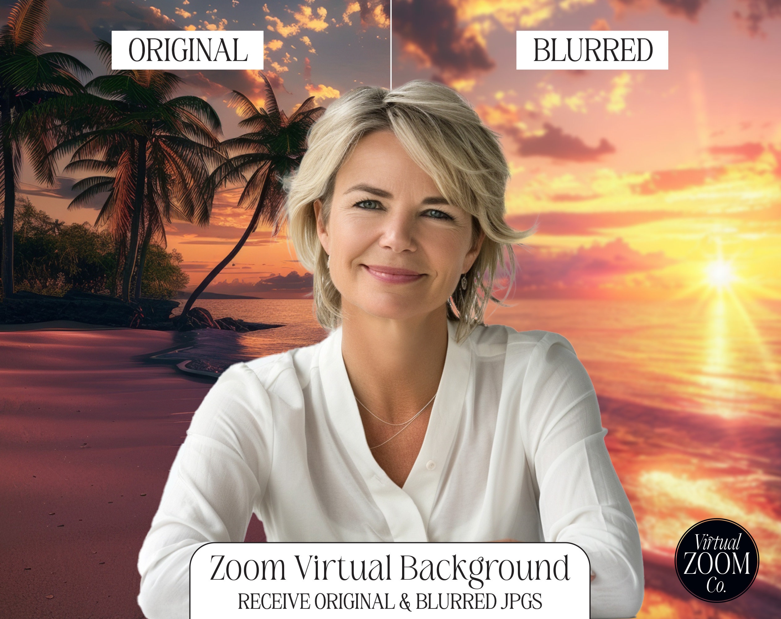 Zoom Background Beach Sunsets Zoom Virtual Background Beaches Zoom ...