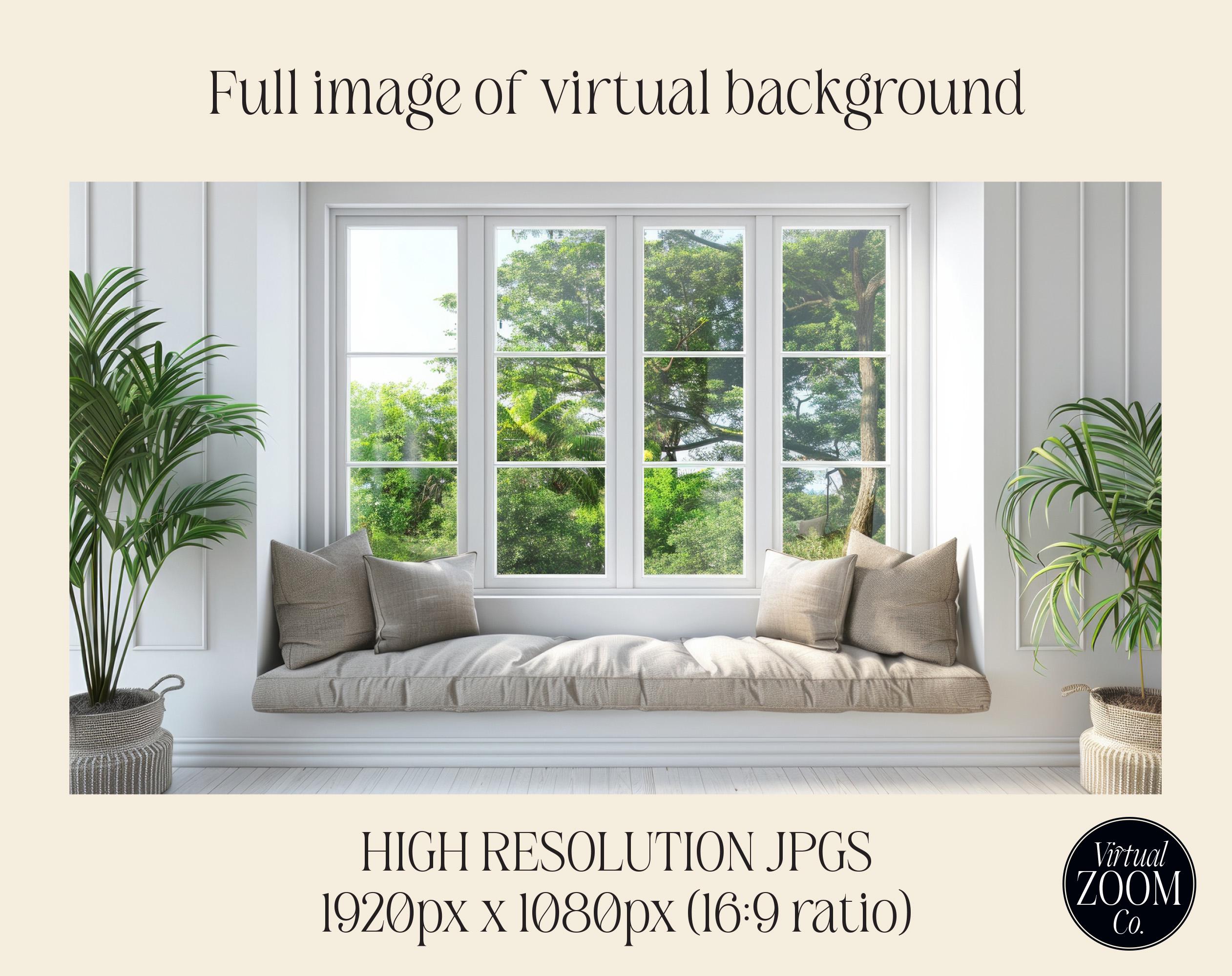 Zoom Background Sunroom Professional Zoom Window View Background Home ...