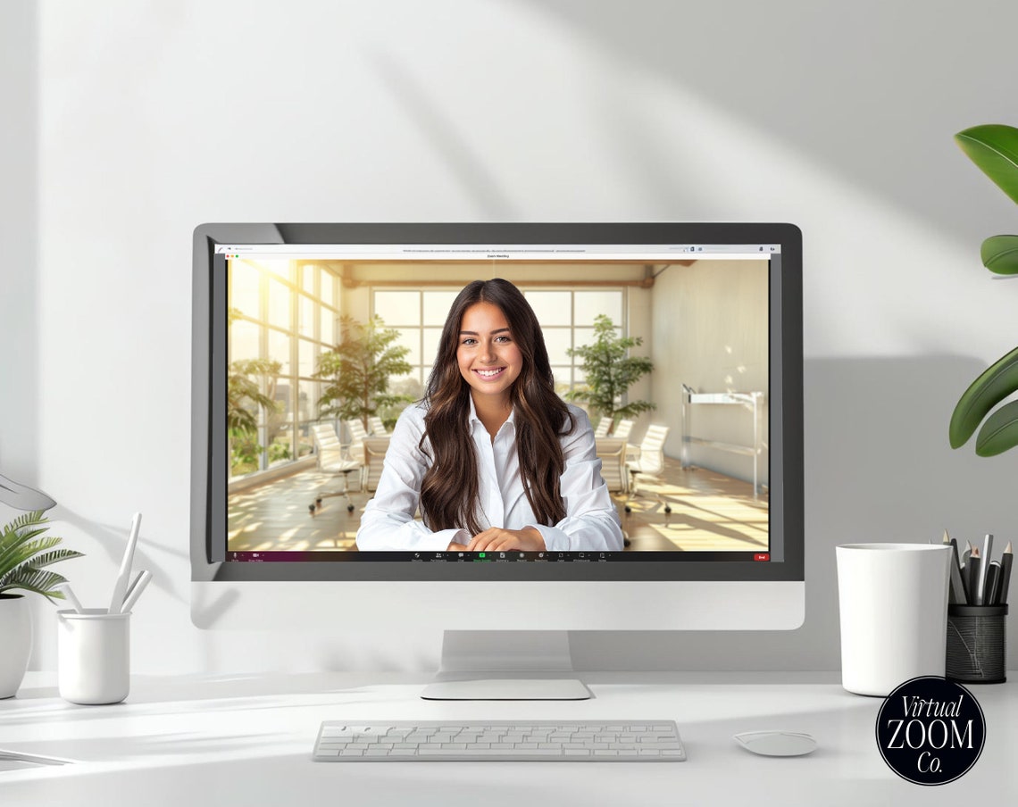 Zoom Background Corporate Office Zoom Background Office Virtual ...