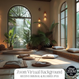 Zoom Background Wellness Retreat Zoom Virtual Background Zen Zoom Spa Retreat Image Zoom Calming ...