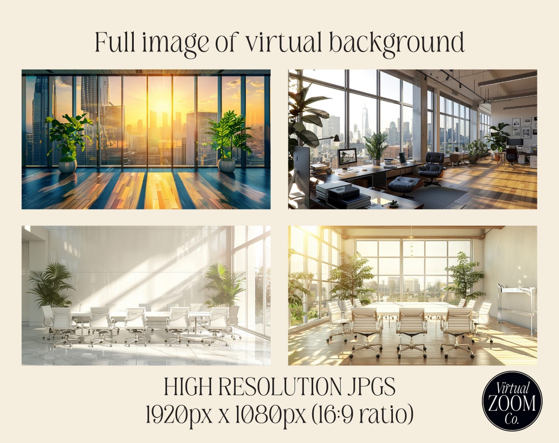 Zoom Background Corporate Office Zoom Background Office Virtual ...