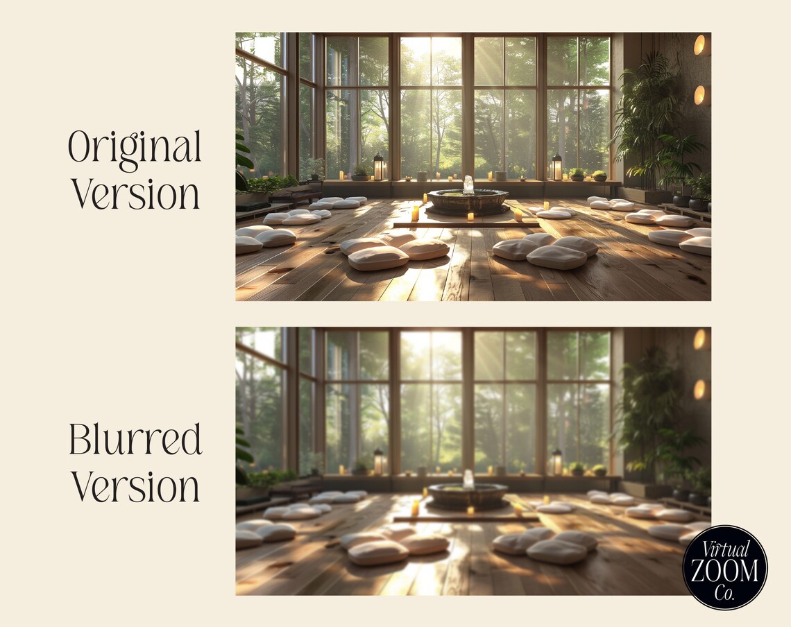 Zoom Background Yoga Retreat Wellness Retreat Weekend Spa Retreat Zoom Zen Calming Virtual ...