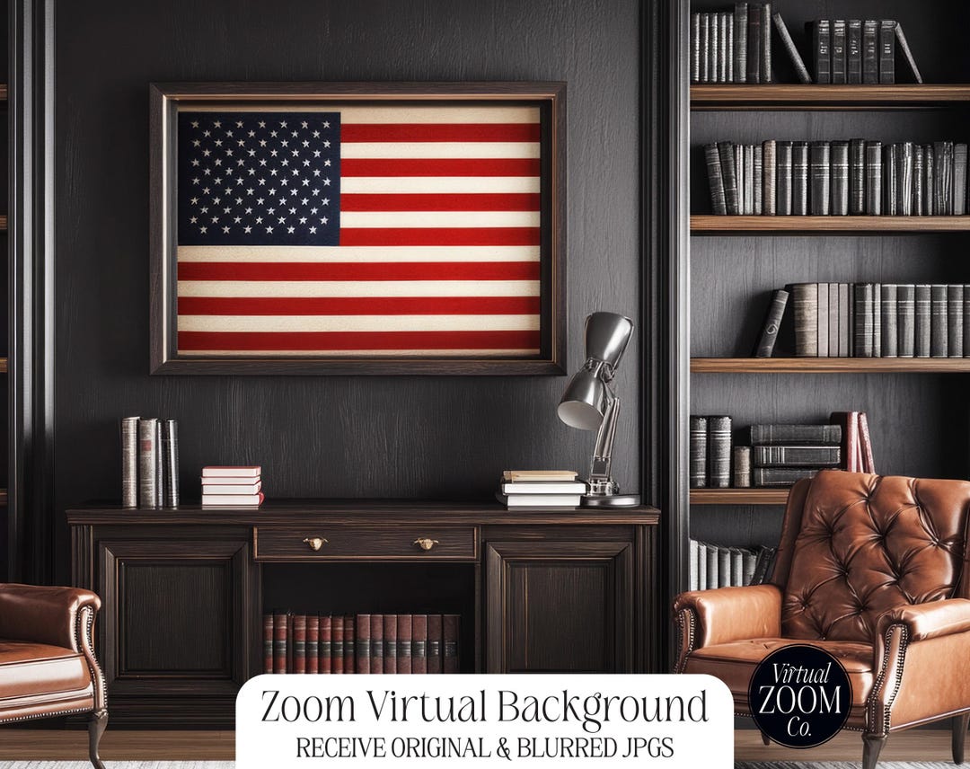 Zoom Background 4th of July American Background Professional Zoom ...
