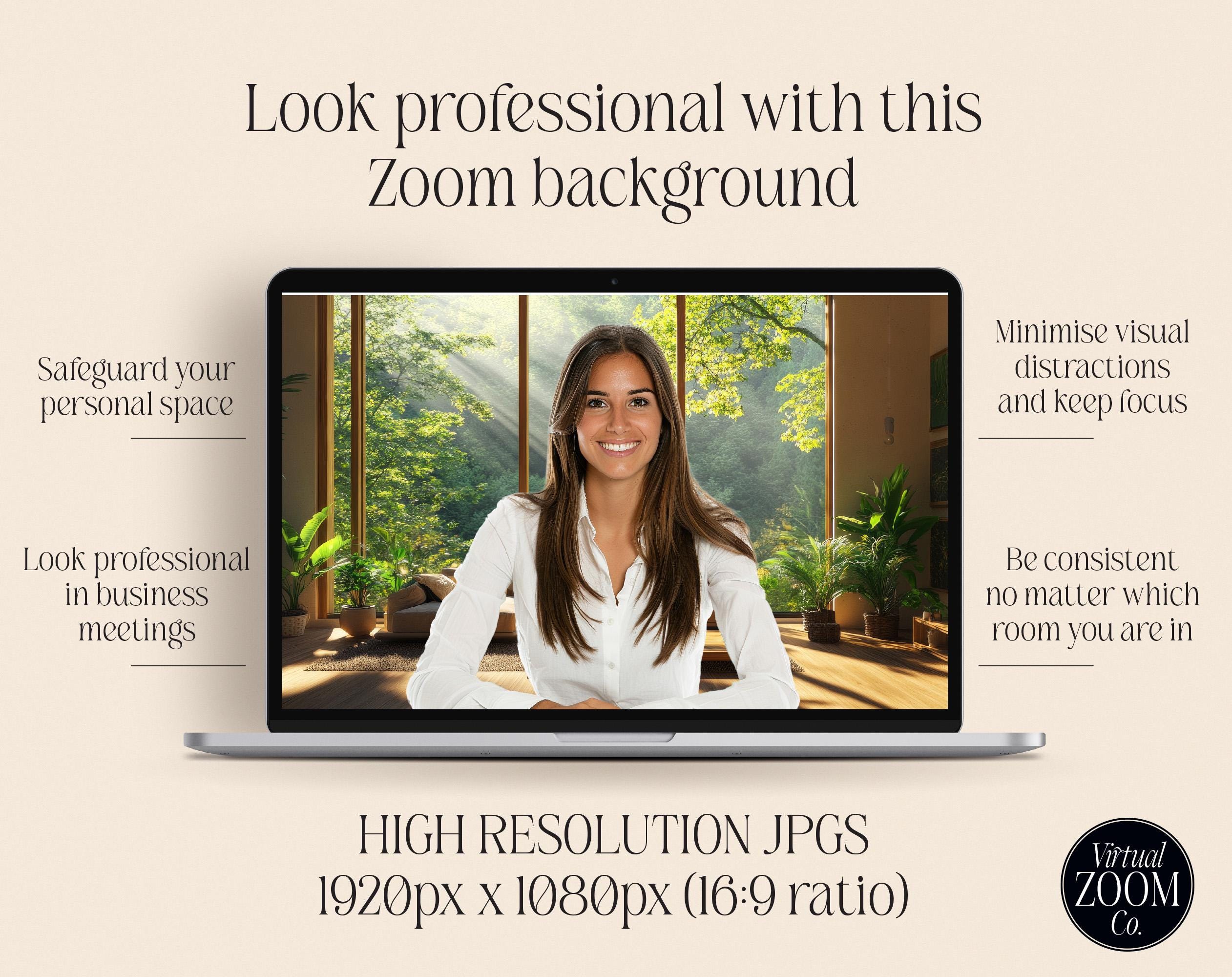 Zoom Background Indoor Plants Window Seat Zoom Office Window View Zoom ...