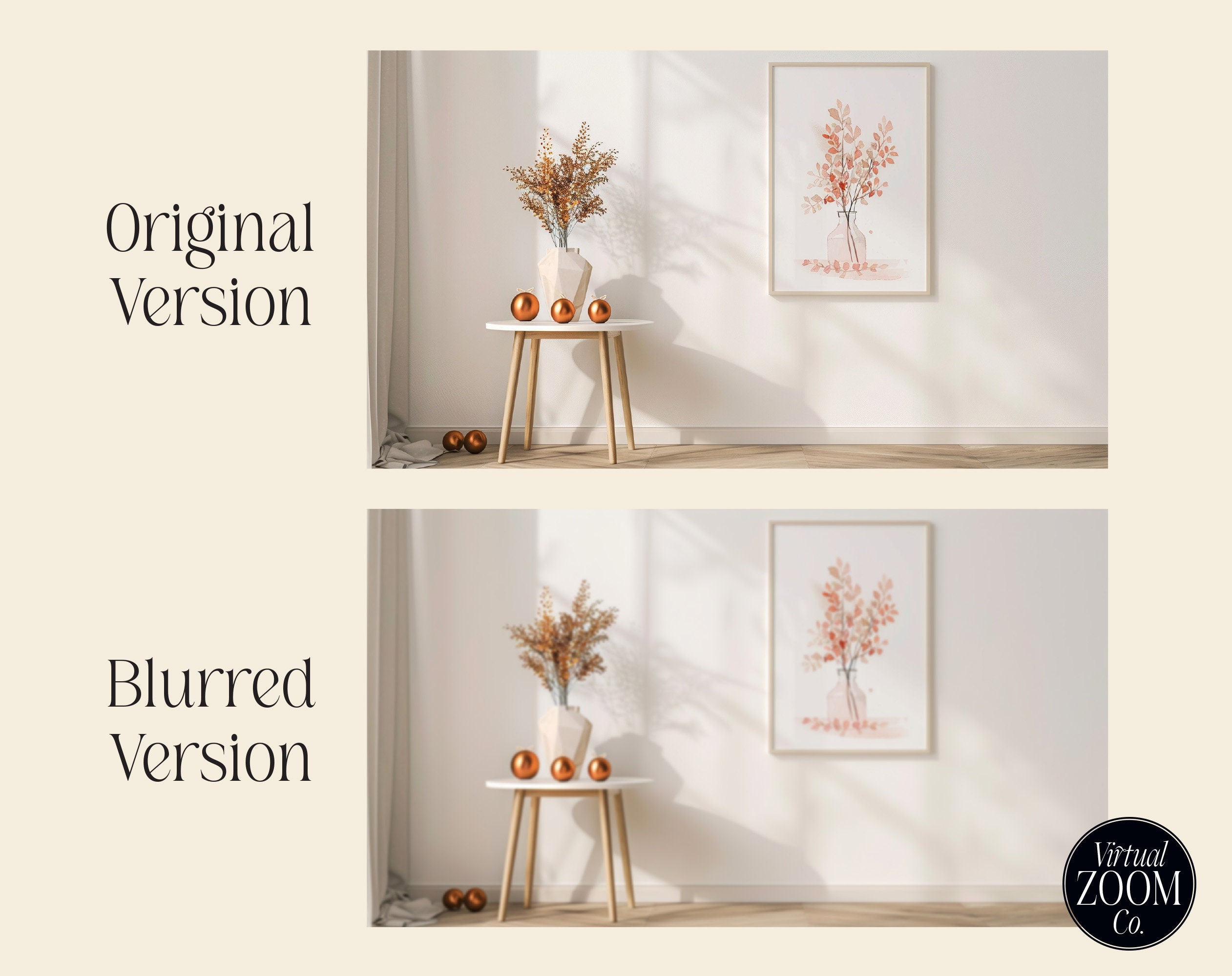 Zoom Background Professional Zoom Background Luxury Home Rose Gold Zoom ...