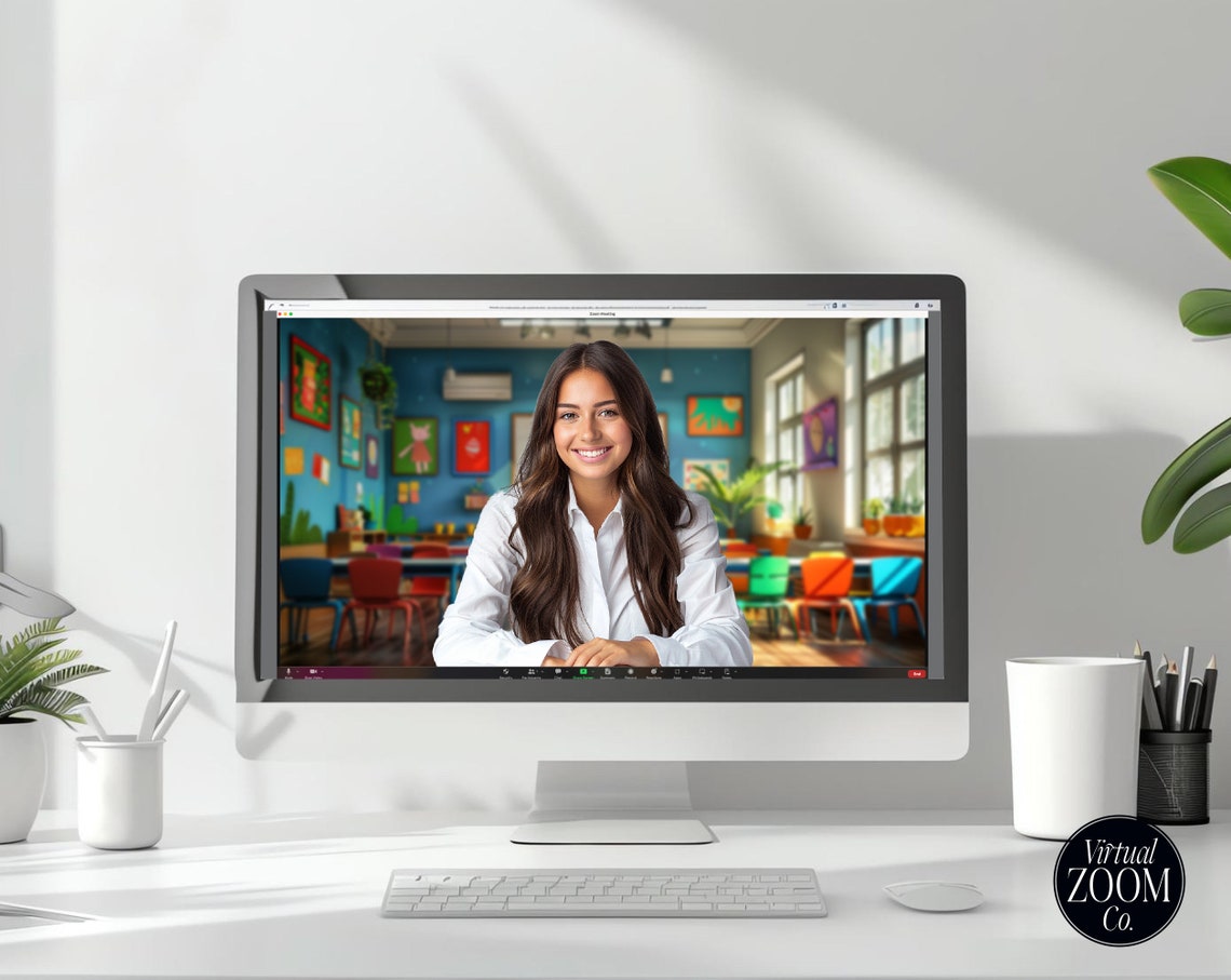 Zoom School Classroom Zoom Teacher Virtual Classroom School Education ...