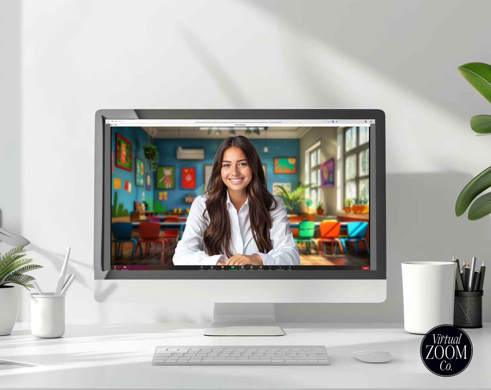 Zoom School Classroom Zoom Teacher Virtual Classroom School Education ...