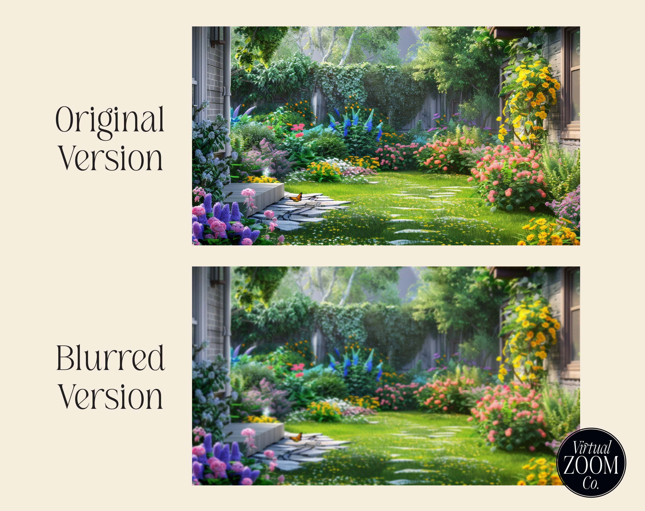 Zoom Background Spring Cottage Garden Zoom Flowers Zoom Photo Nature ...