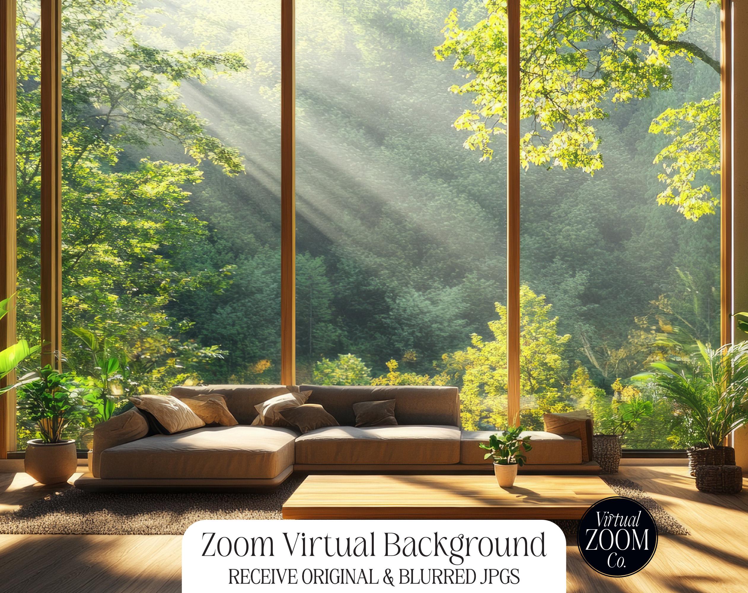 Zoom Background Indoor Plants Window Seat Zoom Office Window View Zoom ...