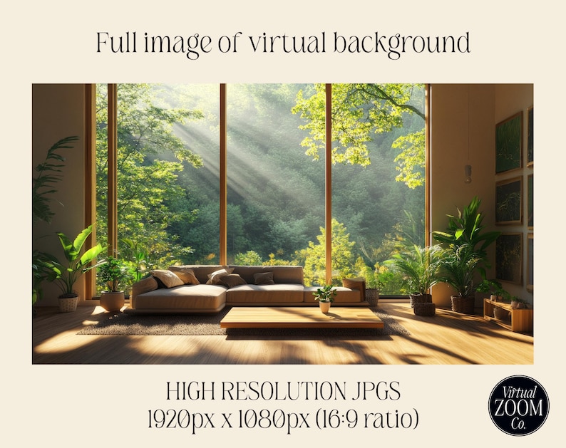 Zoom Background Indoor Plants Window Seat Zoom Office Window View Zoom ...