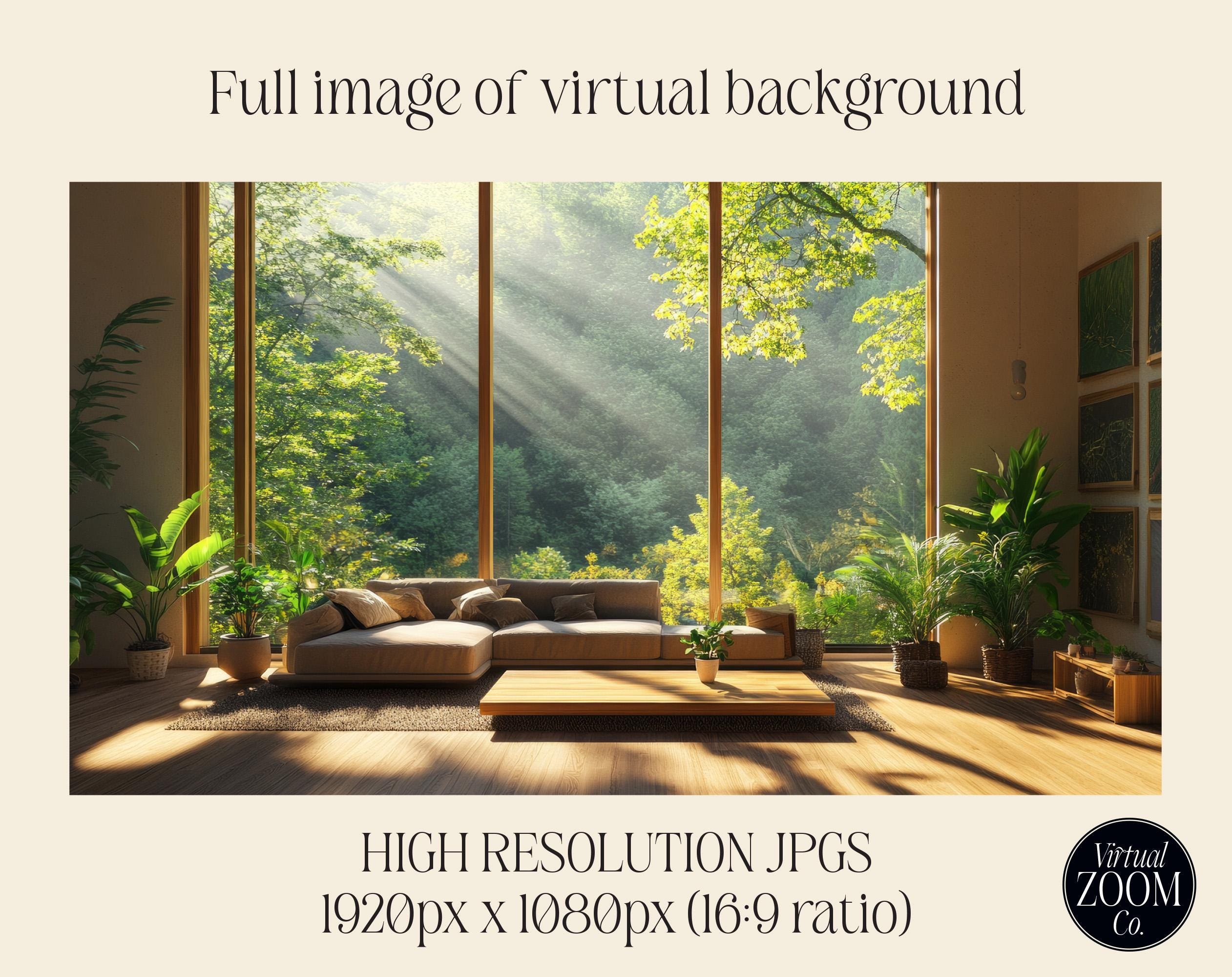 Zoom Background Indoor Plants Window Seat Zoom Office Window View Zoom ...