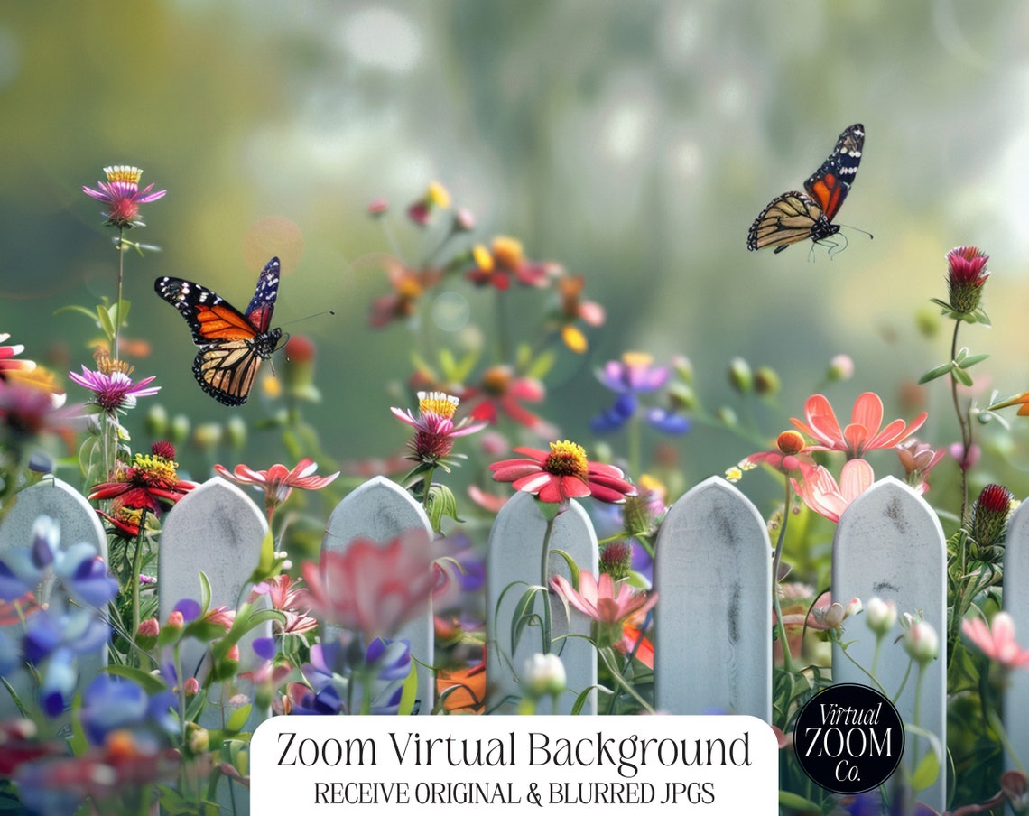 Zoom Background Spring Cottage Garden Zoom Flowers Zoom Photo Nature ...