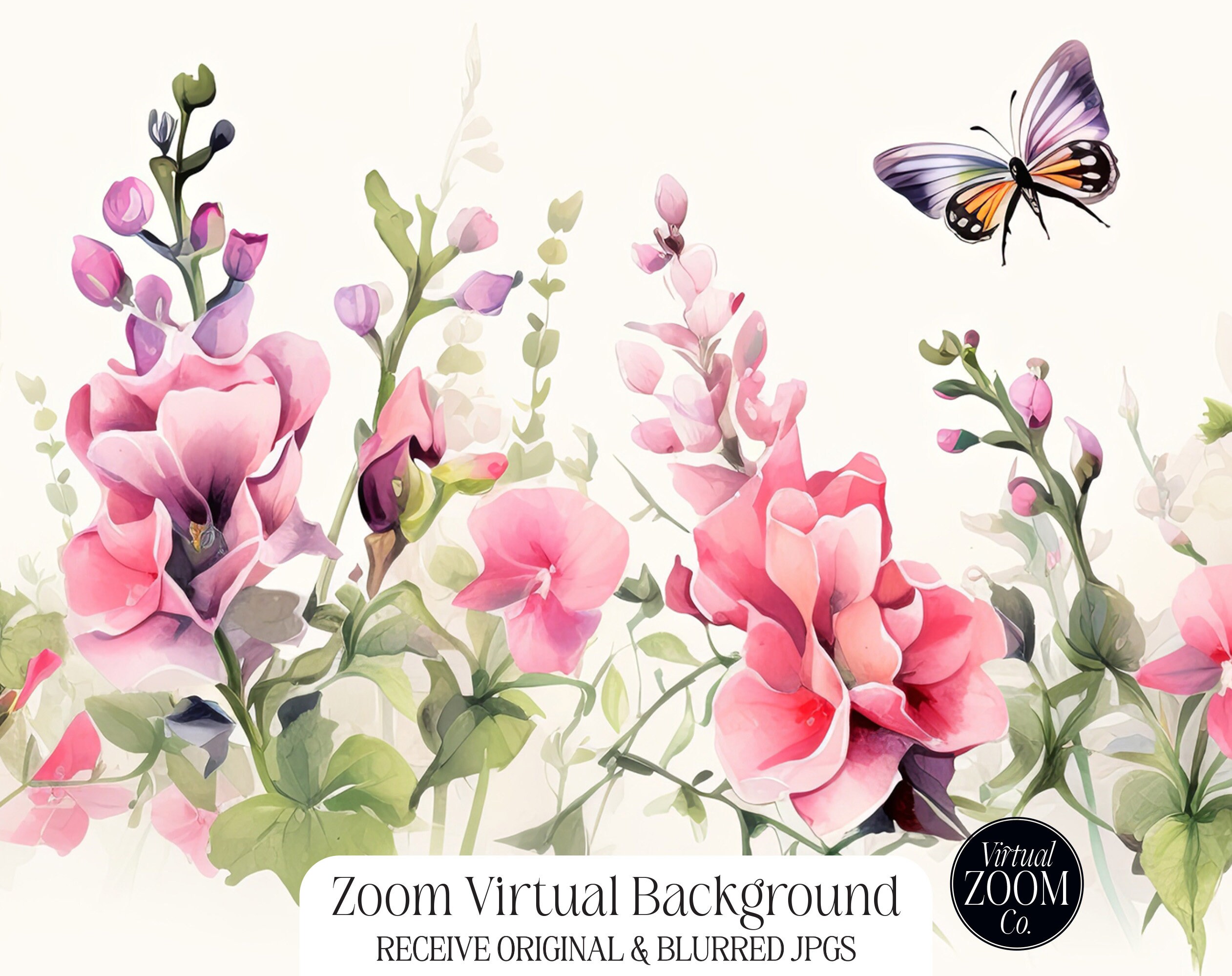 Zoom Background Spring Cottage Garden Zoom Zoom Photo Snapdragon ...