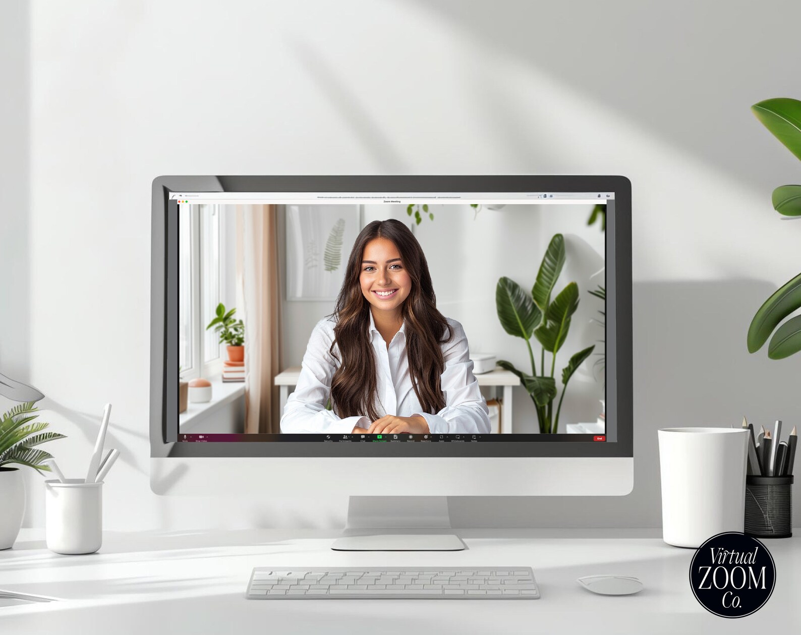 Zoom Background Home Office Zoom Office Background Virtual Background ...