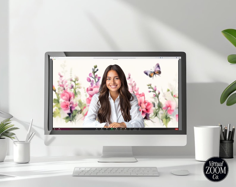 Zoom Background Spring Cottage Garden Zoom Zoom Photo Snapdragon ...