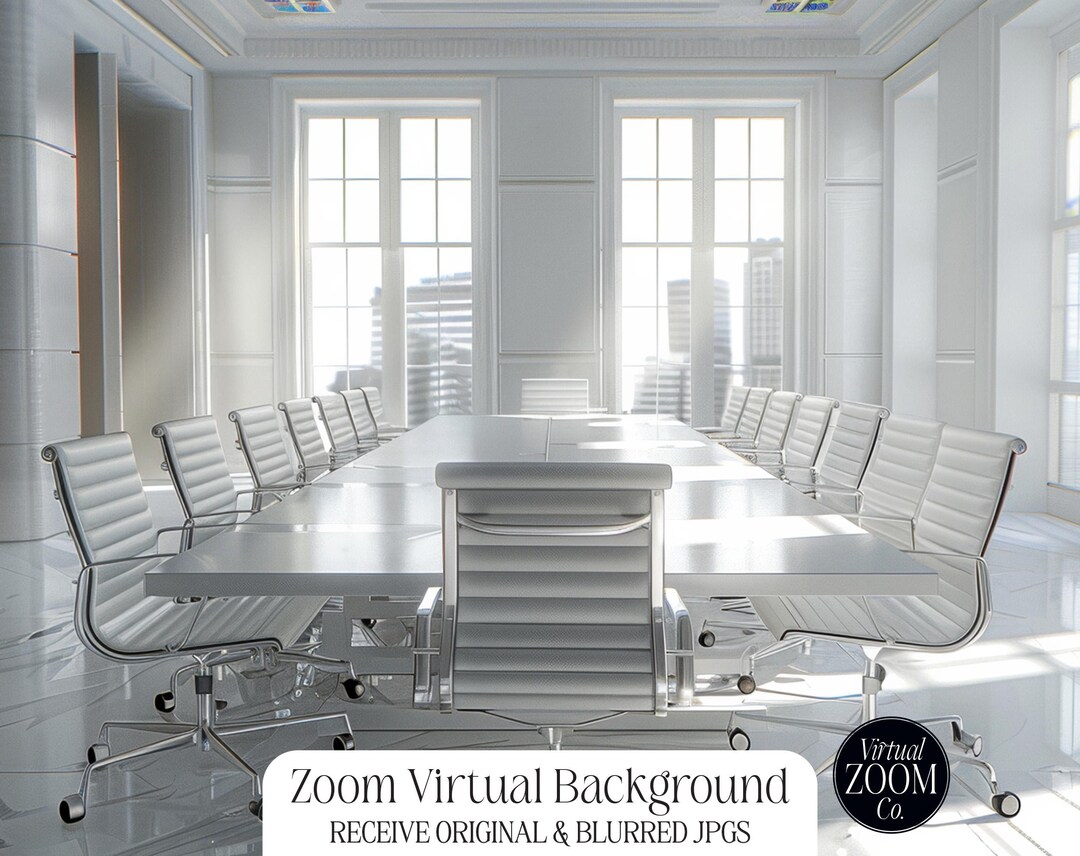 Zoom Background Boardroom Zoom Background Corporate Office Zoom Virtual ...