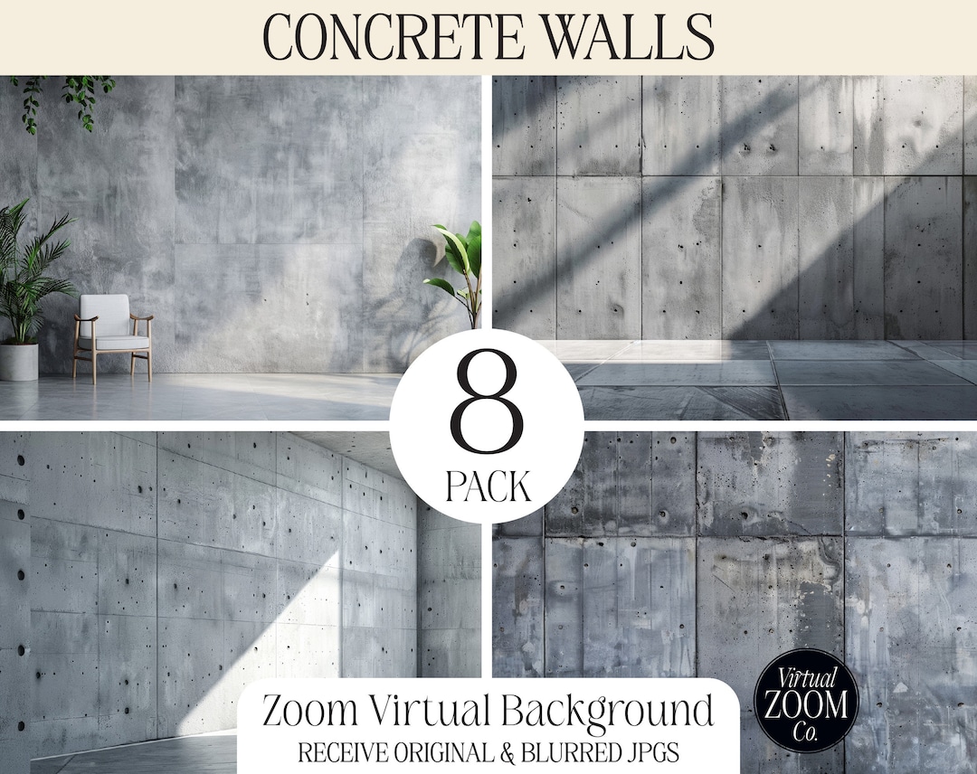 Zoom Background Concrete Wall Zoom Office Background Zoom for Men ...
