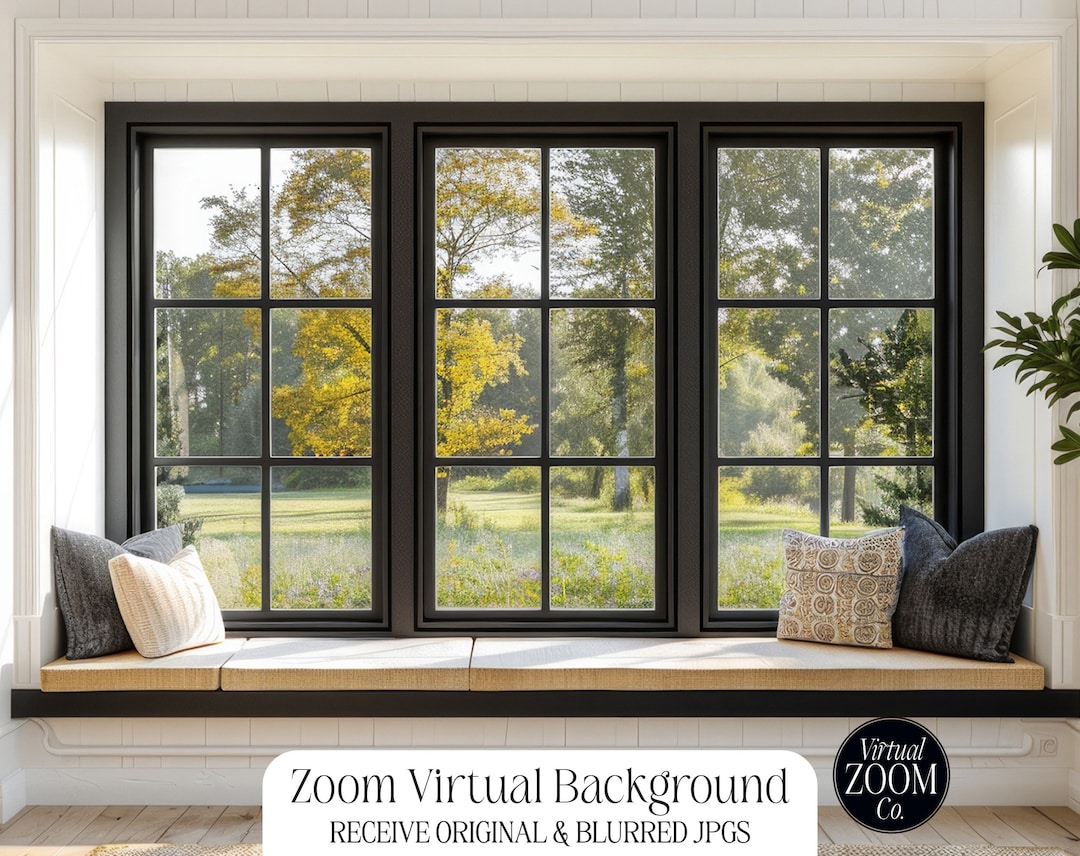 Zoom Background Window Seat Zoom Office Window View Zoom Black Styled Home Zoom Country Home ...