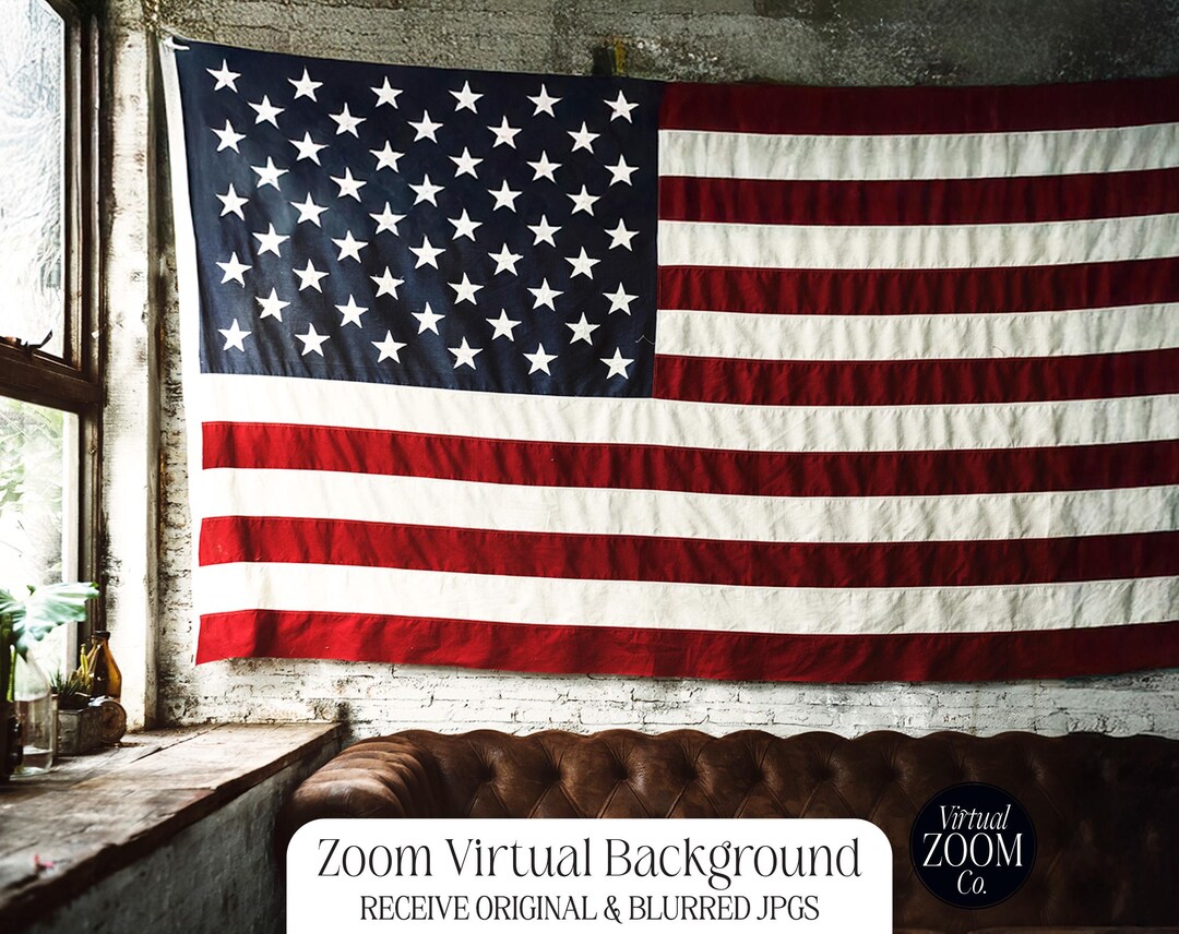 Zoom Background 4th of July American Background Plant Office Virtual ...